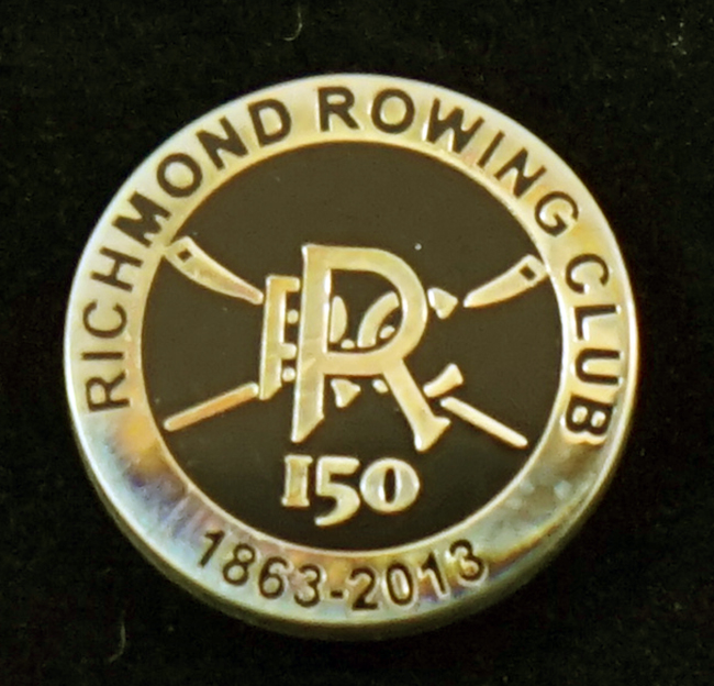 2013 Richmond Rowing Club 150th badge
